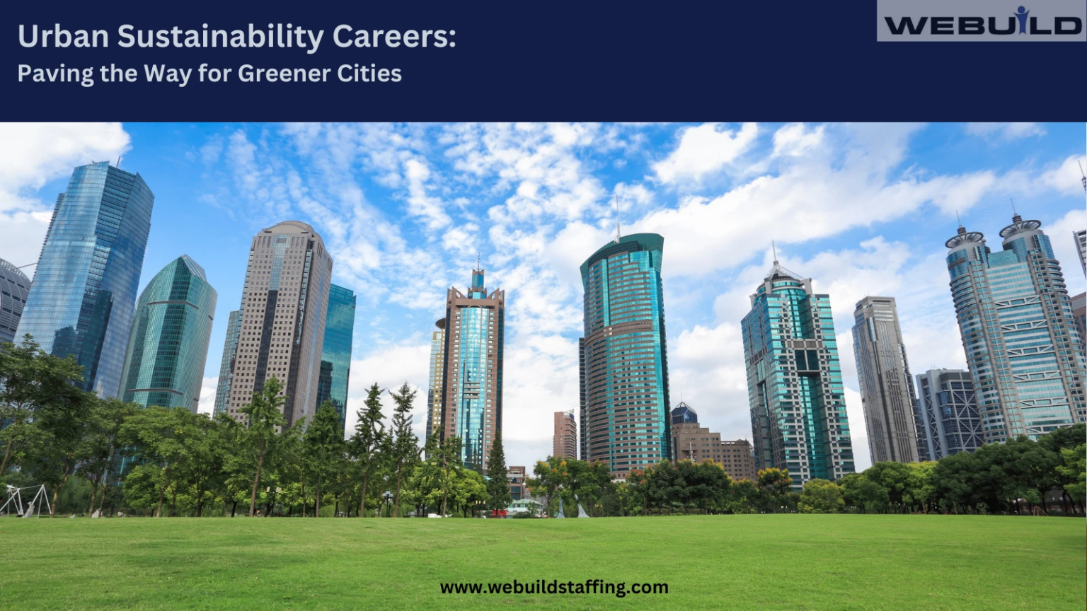 Urban Sustainability Careers: Paving the Way for Greener Cities ...